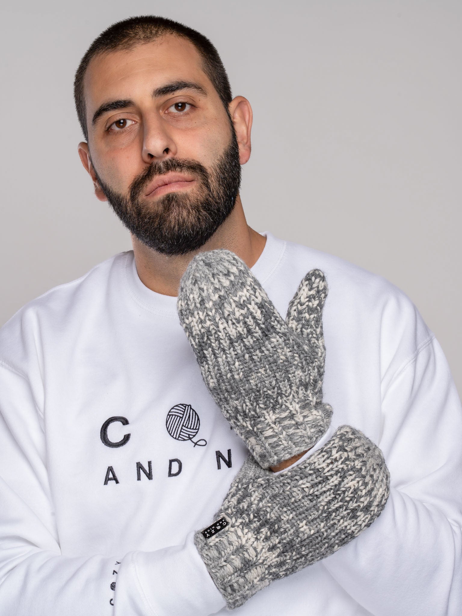 Dark Matter Mittens – COZY AND NICE